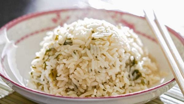 Perfect Rice With Parsley