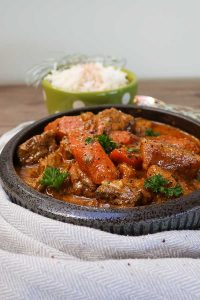 Coconut Tomato African Beef Stew Recipe (Rich & Creamy)