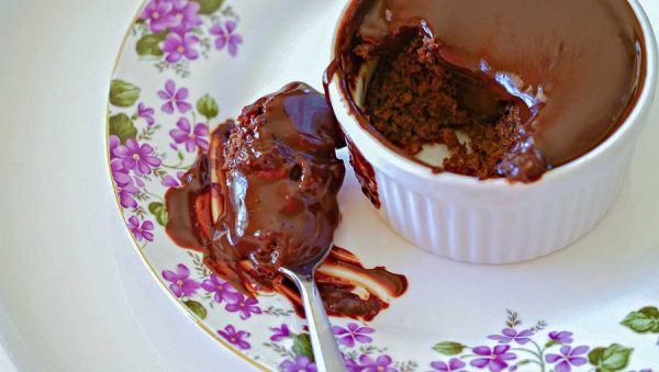 Flourless High-Protein Chocolate Ganache Mini Cake (Gluten-Free)